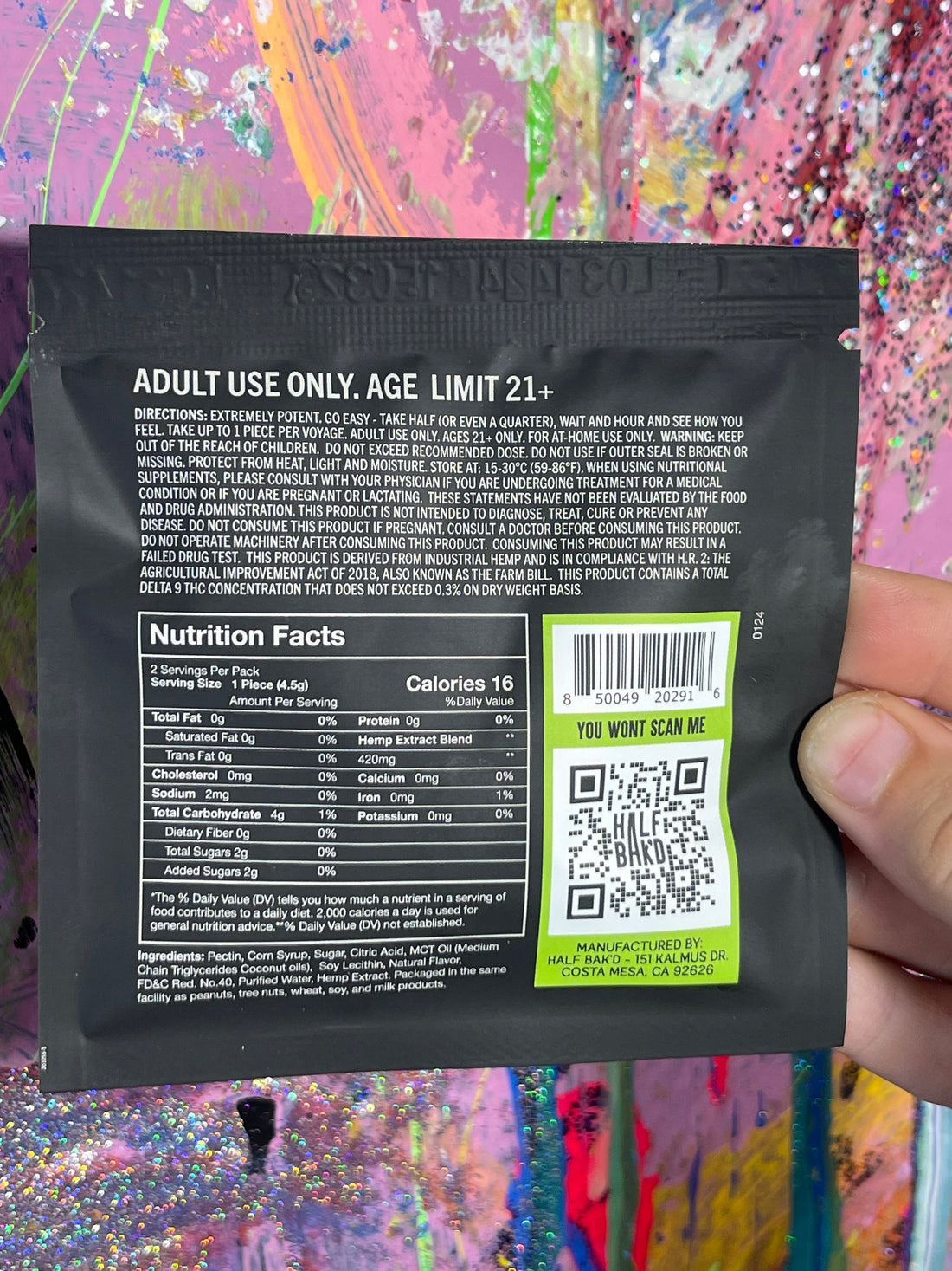 Sumo Half Bakd Gummies 2pc/420mg – Weirdos Inc.